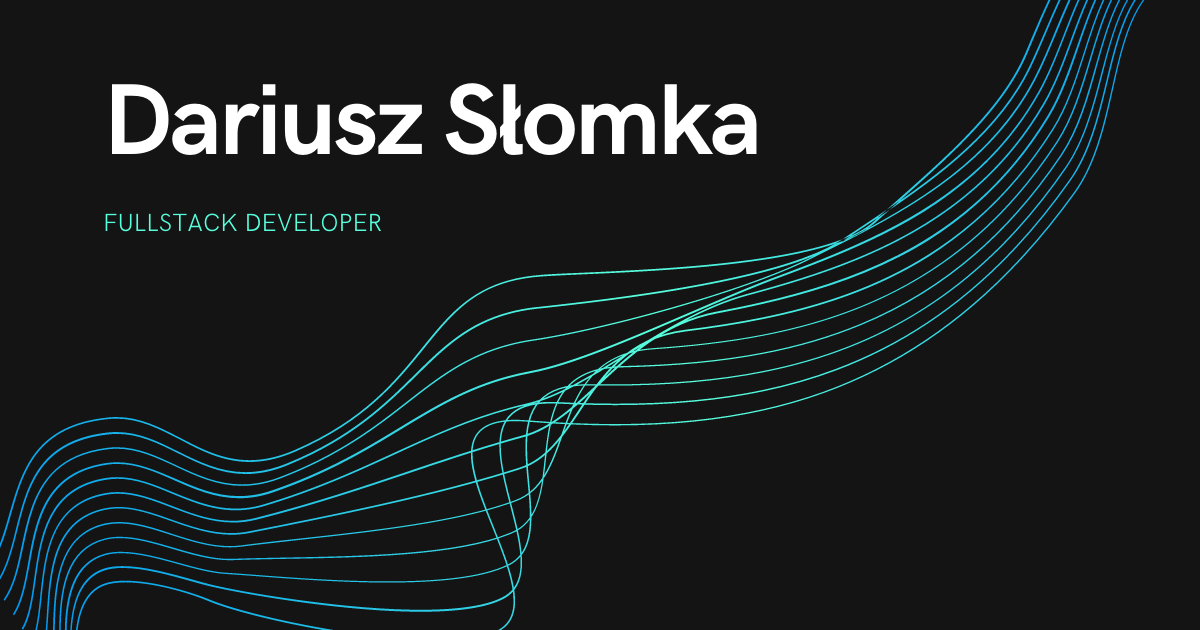 Dariusz Słomka - portfolio